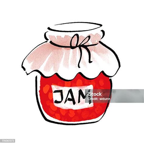 Jar 홈메이트 Jam 설탕 조림 류에 대한 스톡 벡터 아트 및 기타 이미지 설탕 조림 류 일러스트레이션 0명 Istock