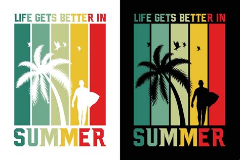 verano camiseta diseño verano playa vacaciones camisetas verano surf camiseta vector diseño