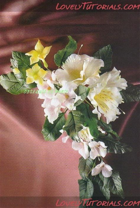 Sugar flower | Сахарные цветы, Как украшать торт, Цветок