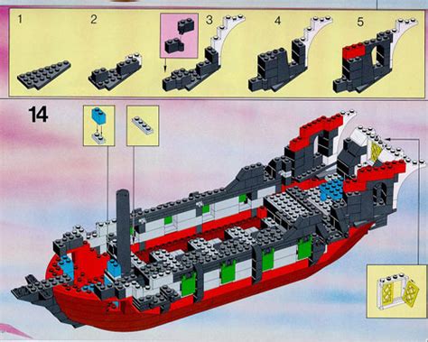 6286 Skulls Eye Schooner Set Instruction Scans The Ultimate Lego