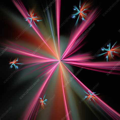 Particle Collisions Conceptual Illustration Stock Image F0374134