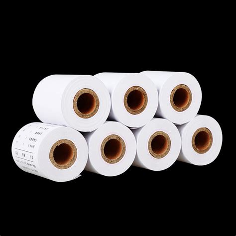 80x50mm 감열지 영수증 용지 12 롤 Pos 금전 등록기 롤 슈퍼마켓 Pos 기계 용지 용 80mm 감열식 프린터 종이