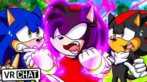 Sonic And Shadow Meet Dark Amy Vr Chat Youtube