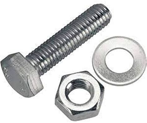 M6 M20 Carbon Steel Bolt Nut Washer At Best Price In Delhi Dadu