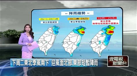 壹氣象／今水氣減少！ 北部、東半部降雨緩和轉涼 Youtube