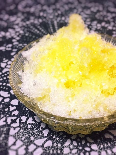 糖質制限 かき氷に簡単レモンシロップ By なむい 【クックパッド】 簡単おいしいみんなのレシピが396万品