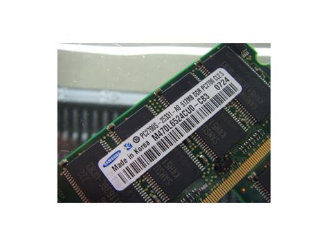 삼성 노트북 Ddr 512mb Pc2700s 노트북용 메모리 램하우스