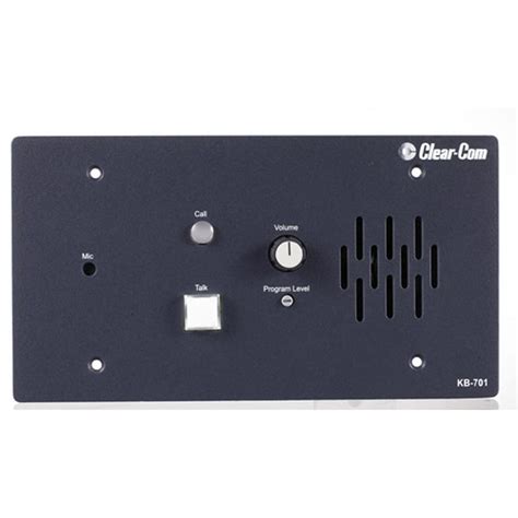 Encore Partyline Intercom Stn Push To Talk Speaker Station Console Wall