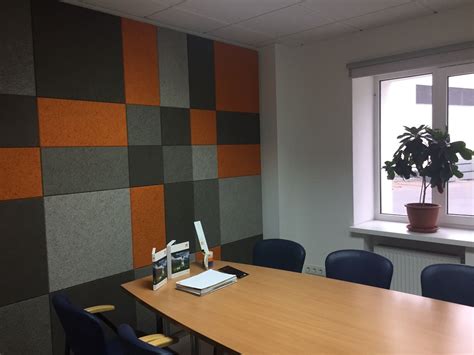 Акустические панели Tetrakustik в офисе Кнауф АМФ, Киев www.acoustic.ua ...