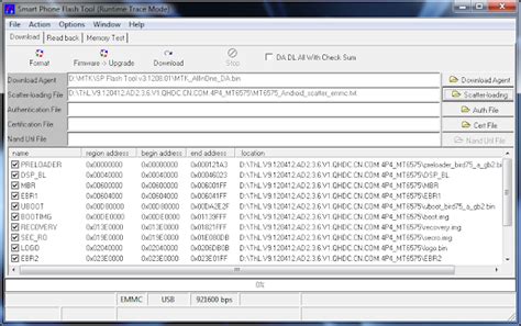 TUT MTK Android Sp Flash Tool Tutorial Page 14 XDA Forums