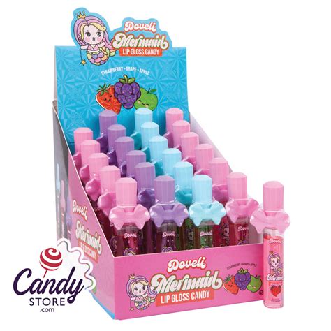Doveli Mermaid Lip Gloss Candy 24ct