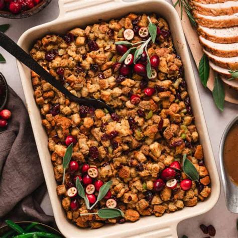 Cranberry Stuffing Foxes Love Lemons