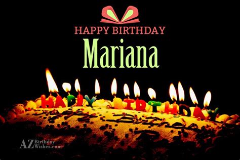 Mensagens De Feliz Aniversário Para Mariana Super Personalizados