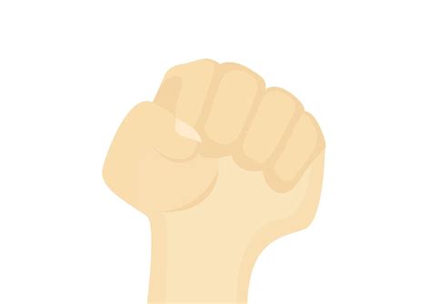 Illustration Of A Clenched Fist 7963458 Vector Art At Vecteezy
