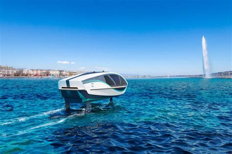 Worlds First Hydrogen Electric Flying Boat Seabubble Makes Its Debut