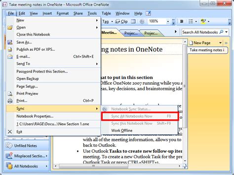 How To Synchronize Shared Notebooks In Microsoft OneNote 7 Steps