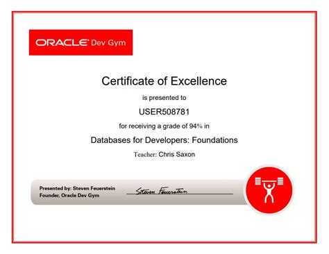 Oracle Database Devgym Learningjourney Adepu Kavya