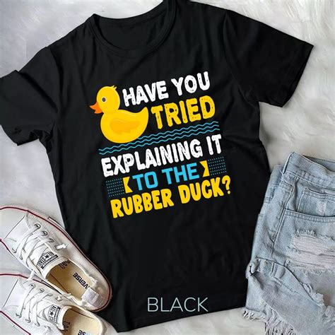 Gildan Rubber Duck Debugging Programmer Funny Programming T Unisex T