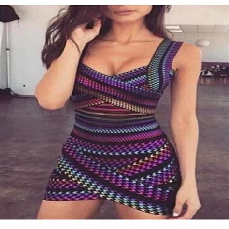 Sexy Bodycon Sleeveless V Neck Party Cocktail Mini Dress Power Day Sale