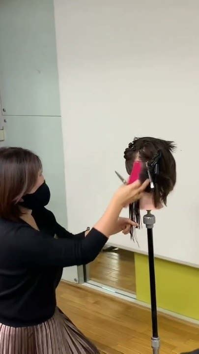 원랭스커트 자연빗질 커트교육 커트잘하는법 디자이너양성교육 Youtube