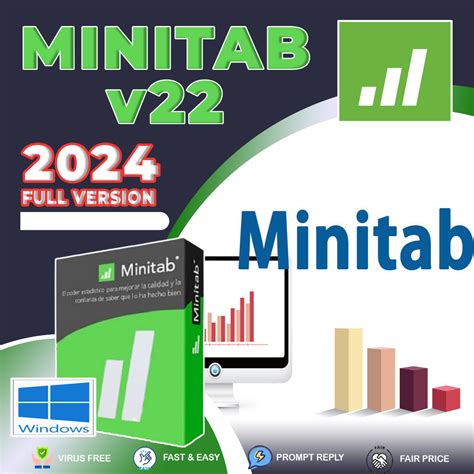 Minitab V22 Latest Full Version Lifetime Data Analysis Statistical And Process Improvement