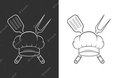 Premium Vector Chef Hat Vector Cooking Hat Chef Hat Silhouette