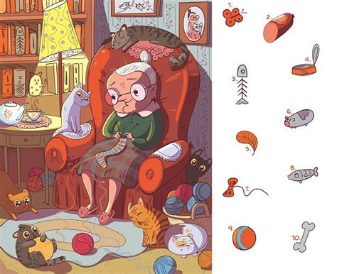 Игра Найди предметы Hidden Picture Puzzles Hidden Objects Find
