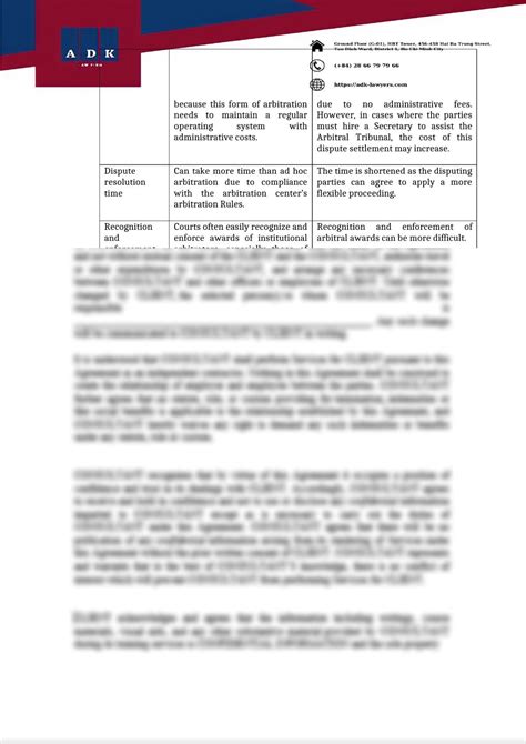 Lexub Comparison Between Institutional Arbitration And Ad Hoc
