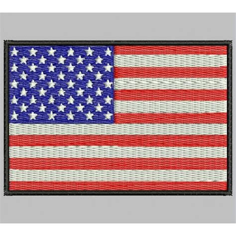 Parche Bordado Bandera ESTADOS UNIDOS USA PARCHES Y BORDADOS