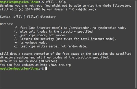 使用linux上的安全刪除工具secure Delete，避免機密資料外洩 Magiclen