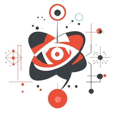 Scientific Interaction With Atomic Nuclei Vector Illustration Flat 2 Premium Ai Generated Vector