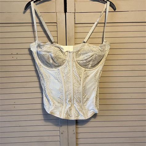 Urban Outfitters Corset Top Size Medium Only Depop