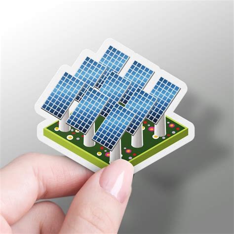 Solar Panel Stickers Etsy