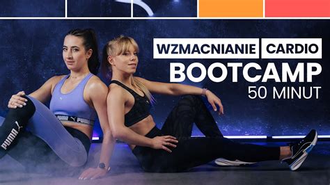 MOCNY TRENING BOOTCAMP FULL BODY CARDIO WZMACNIANIE 50 MIN WYZWANIE FITWIOSNA YouTube