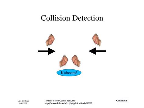 PPT Collision Detection PowerPoint Presentation Free Download ID 13573