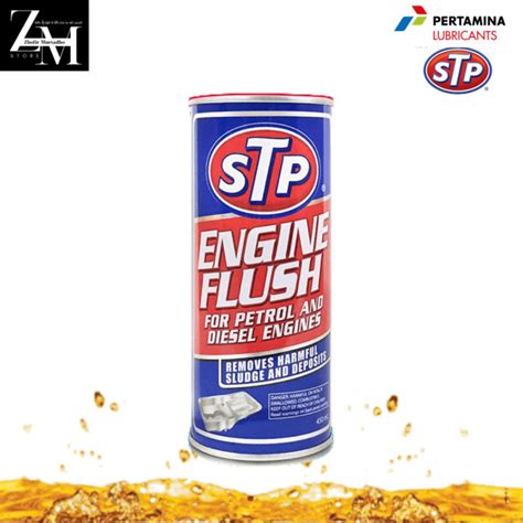Stp Engine Flush Cairan Pembersih Mesin Mobil Dan Motor Lazada