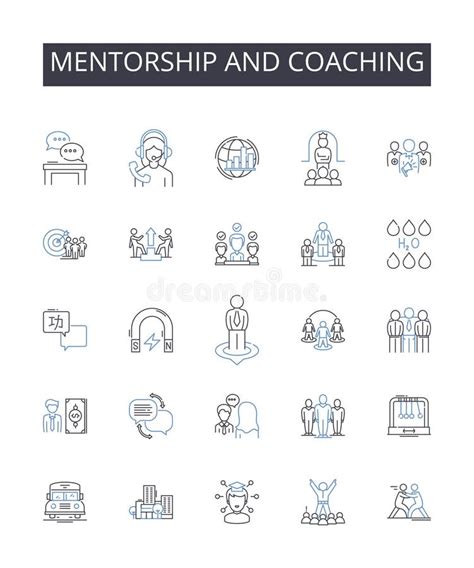 Guidance Direction Line Icons Collection Compass Navigate Advice