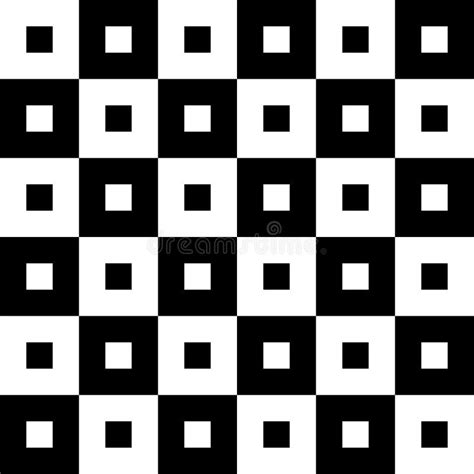 Seamless Squares Pattern Stock Vector Illustration Of Minimal 94457370