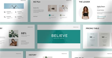 Minimalna Kreatywna Prezentacja Biznesowa TemplateMonster