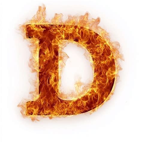 Creative Uses Of Fire Alphabets In Art Premium Ai Generated Image
