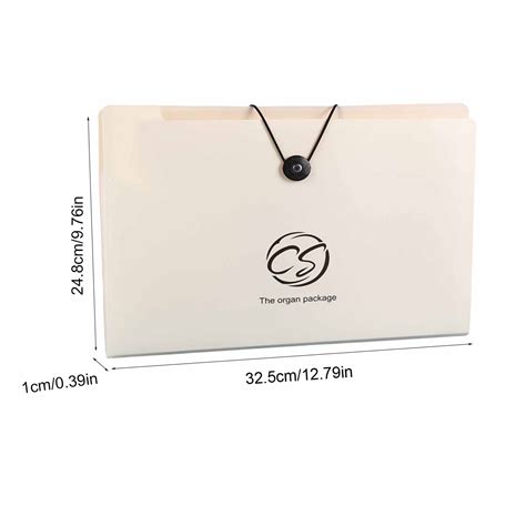 Guozer Portable Fle Organizer 1pcs School Office Clipboard Folder Important Document Organizer