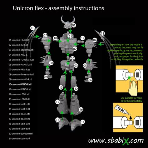 Unicron Flexible Transformers 80s Stl 3d Model With Articulation