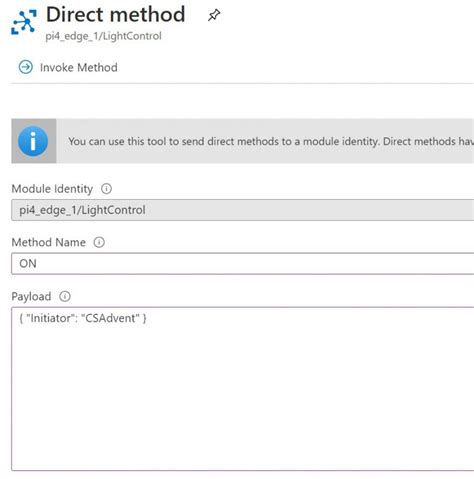 Controlling An Led From The Cloud Using A C Azure Iot Edge Module On