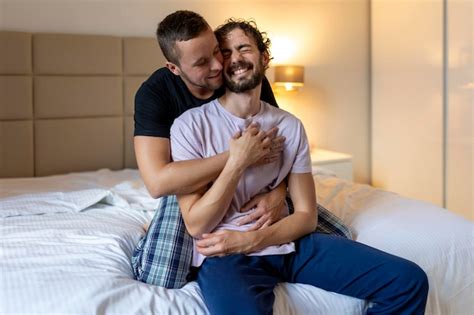 Premium Photo Gay Couple Sharing A Special Moment In The Morning