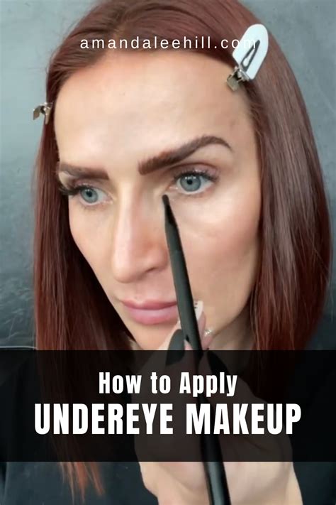 Non Creasing Undereye Makeup And Concealer Application Under Eyes