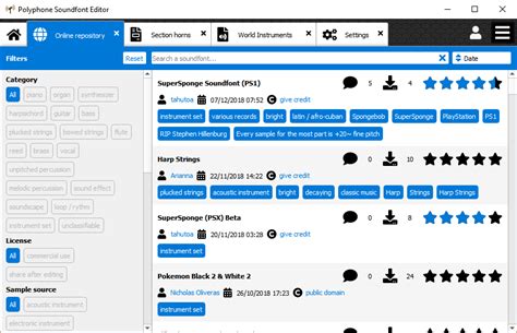 Version 20 Polyphone News