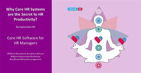 Why Core Hr Systems Are The Secret To Hr Productivity