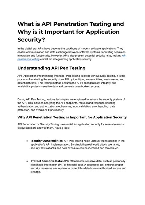 Ppt What Is Api Penetration Testing And Why Is It Important For