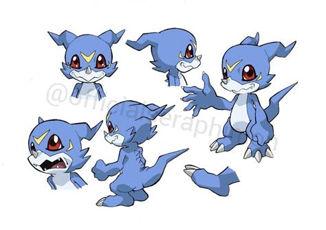 Veemon Parts ☍ In 2024 Digimon Digital Monsters Digimon Wallpaper Digimon