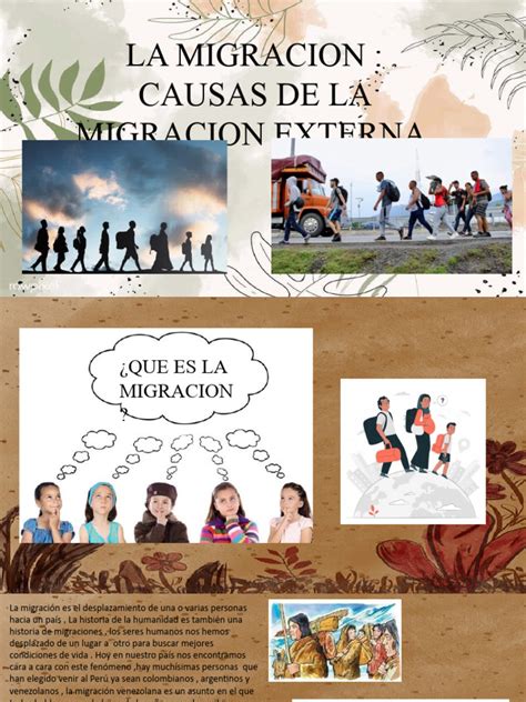 Causas De La Migracion Pdf